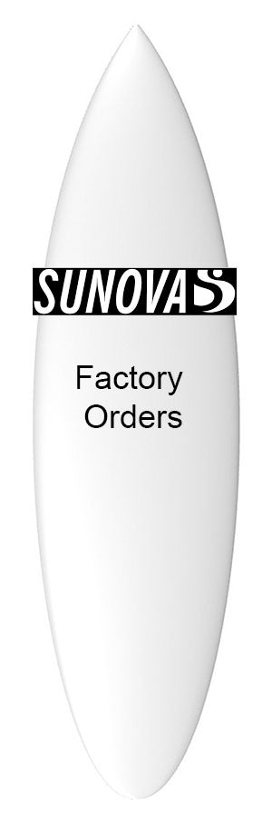 Sunova Surfboards / Custom Factory Order – Freedom Boardsports